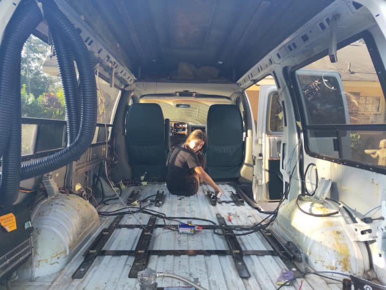 Chevy Express Van Build: The Complete DIY Van Conversion Guide | The ...